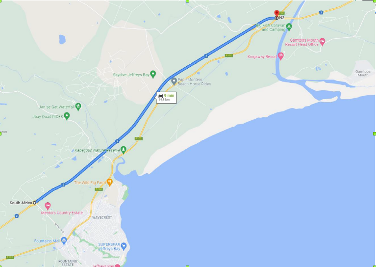 Project: N2 Section 10 Jeffreys Bay to Gamtoos River | L2B