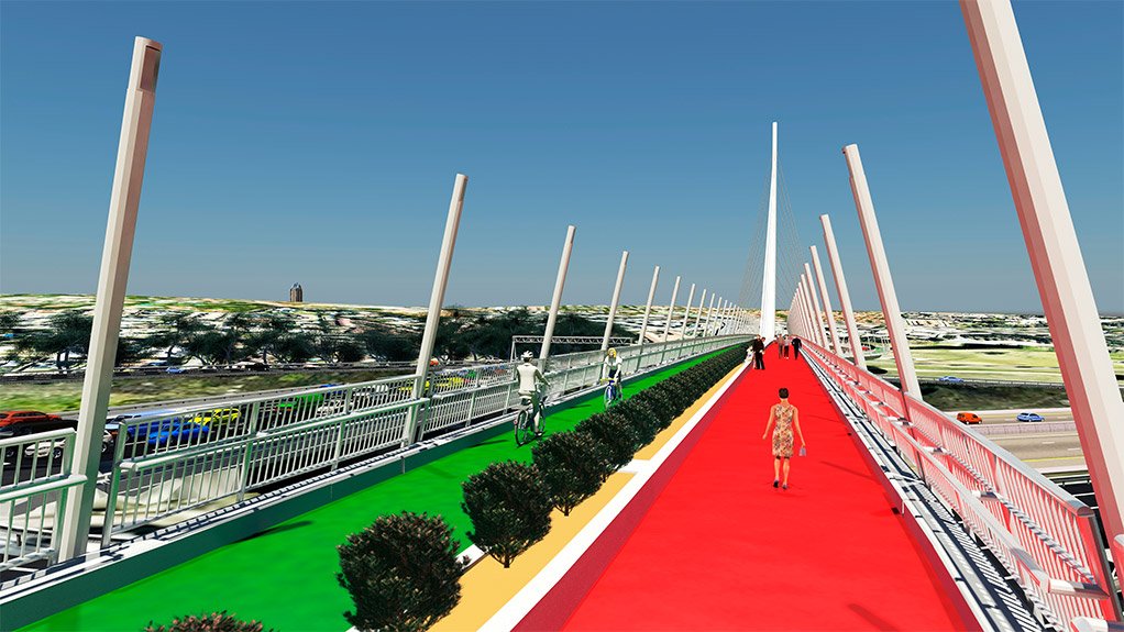 Project: Pedestrian Bridge over the Grayston Interchange | L2B