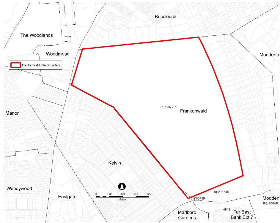 Project: Frankenwald Precinct Ext 12 (Erf 1, 2 & 3) & Ext 13 (Er | L2B