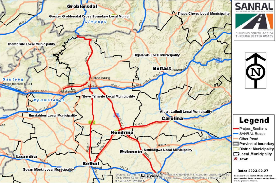 Project: Maintenance R555, R35, R38 & N11 | L2B