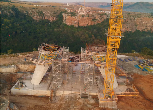 News: A look at South Africa’s new mega bridge – under construction in ...