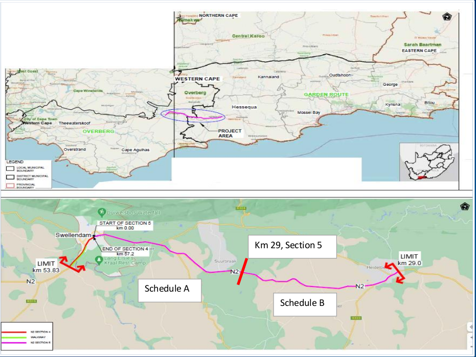 Project: N2 Sec 4 & 5 Swellendam to Heidelberg | L2B