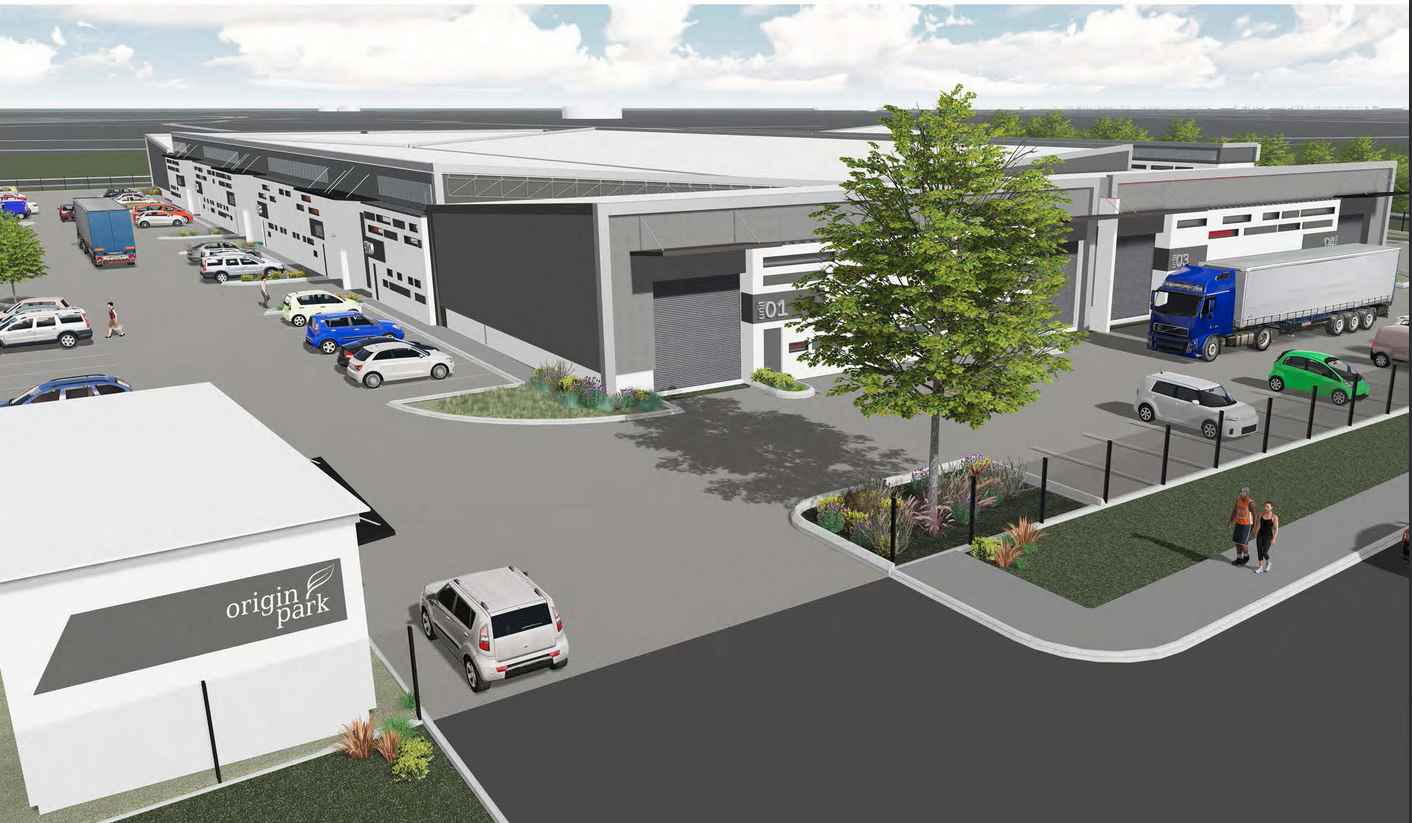 Project: Origin Park Warehouses - Infrastructure | L2B