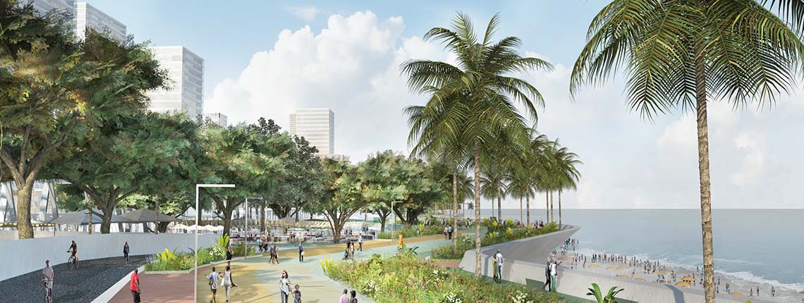 Project: Marine Drive Project, Accra - Residential Apartments | L2B