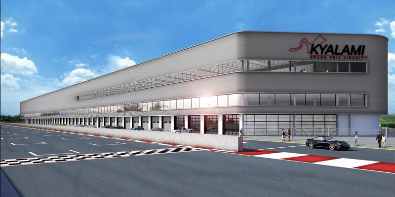 Project: Kyalami Racetrack - Pit Building | L2B