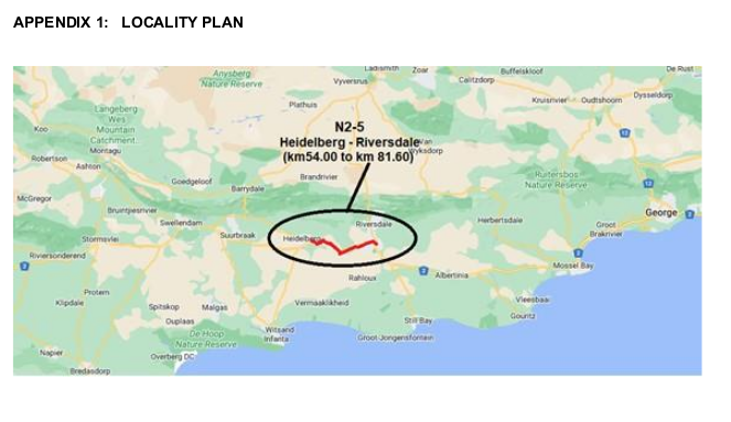 Project: N2 Section 5 Heidelberg to Riversdale | L2B